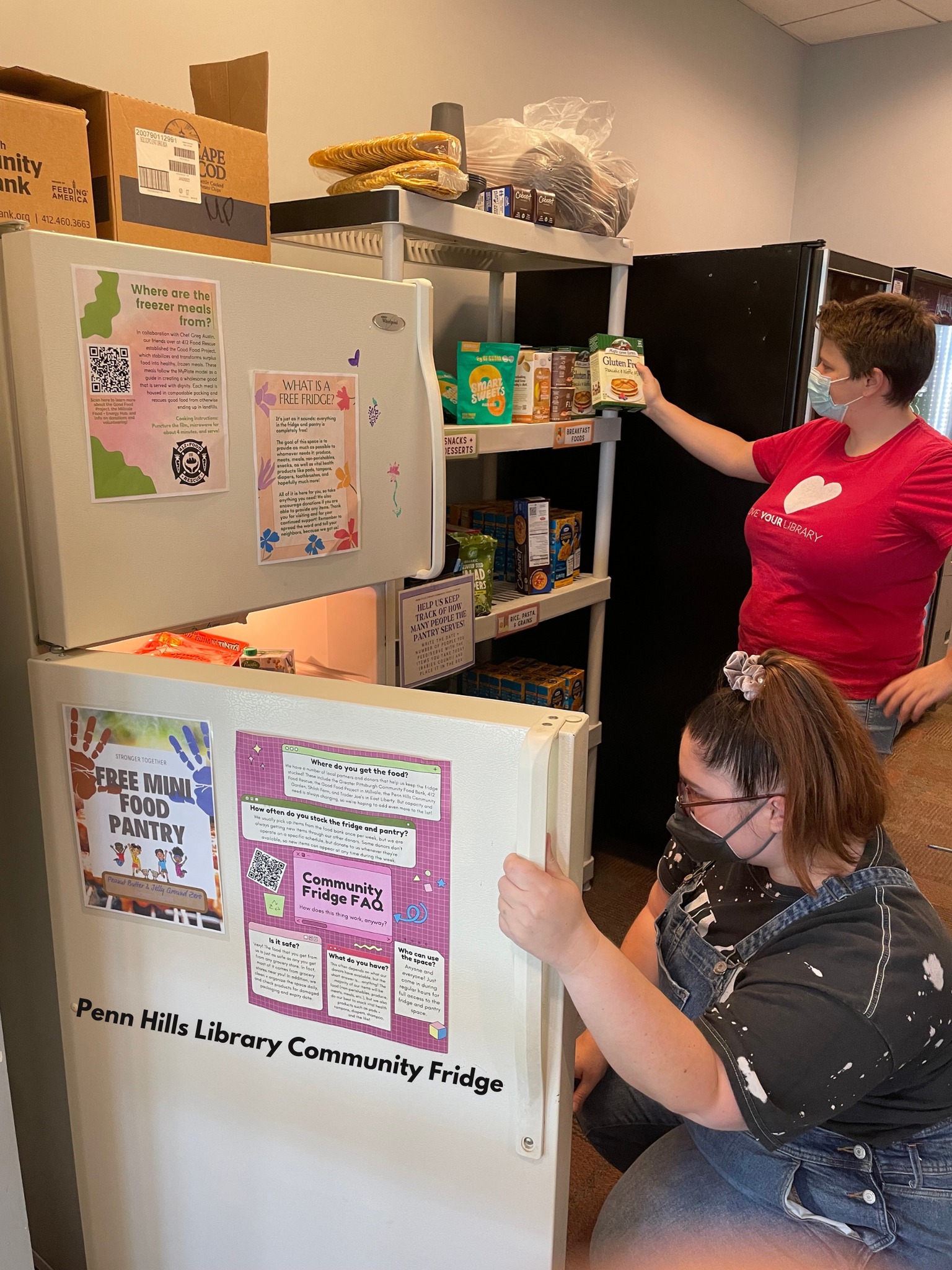 Community Fridge – Penn Hills Library