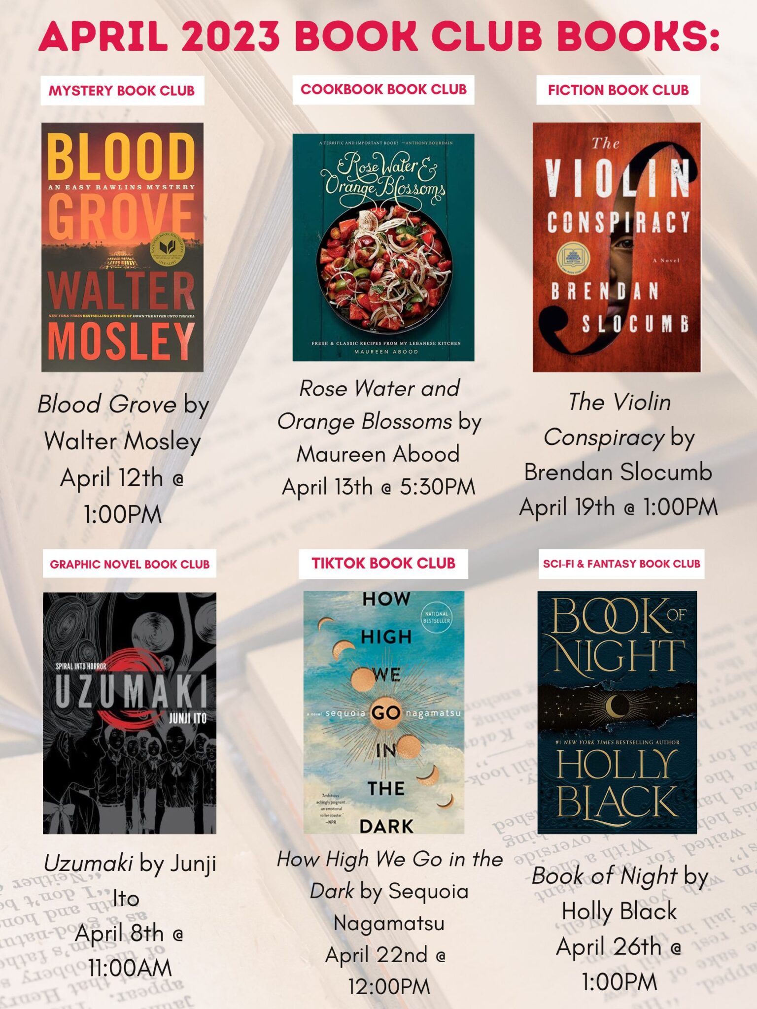 Penn Hills Book Clubs!